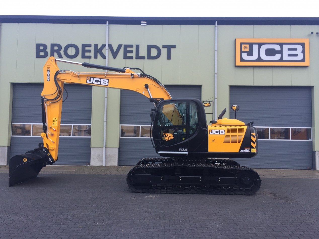 JCB JS 190 LC rupsgraafmachine voor Loonbedrijf Van Lingen in ...